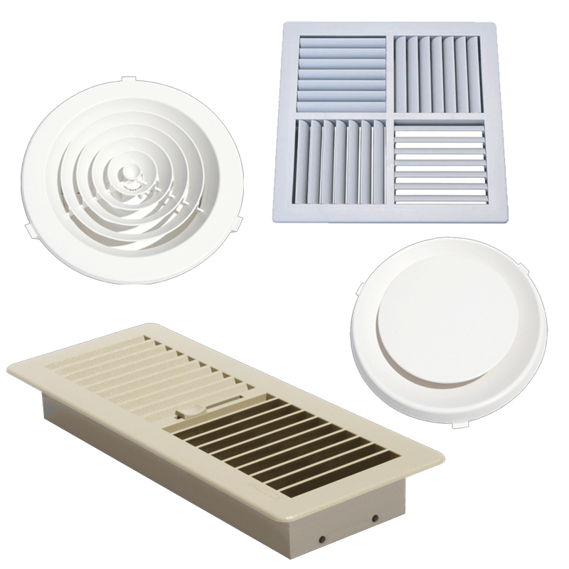 Plastic Air Outlets for HVAC Systems | Functional & Reliable