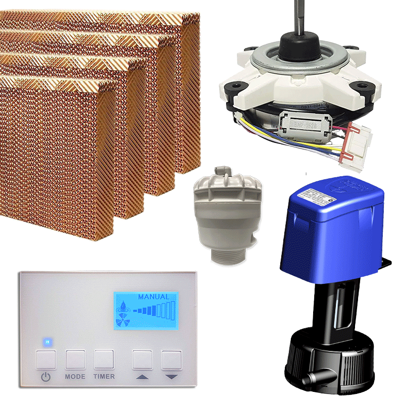 Evaporative Cooler Spare Parts | Replacements & Accessories